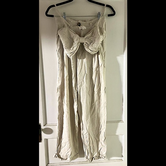 Mable | Pants & Jumpsuits | Nudie Patootie Mable Lets Get Away Cream ...